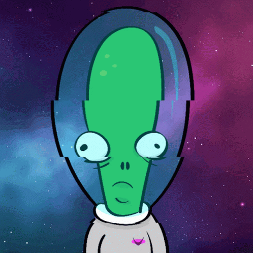 Crypto Glitch Alien Dancing GIF | GIFDB.com