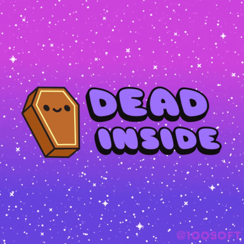Cute Dead Inside Coffin GIF | GIFDB.com