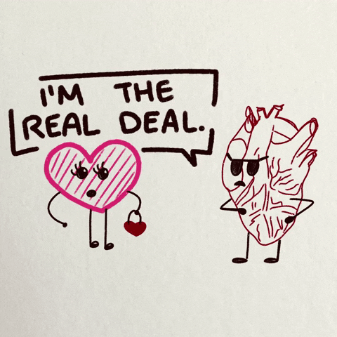 Cute Doodle Hearts GIF | GIFDB.com