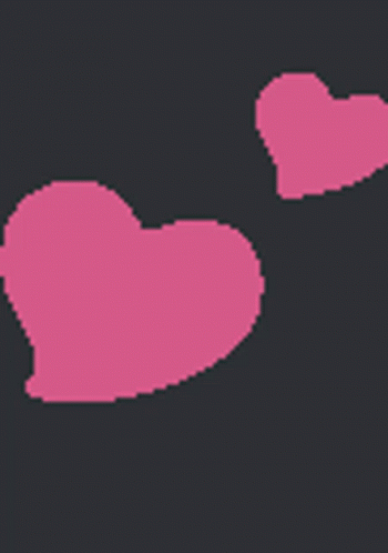 Cute Flying Pink Animated Hearts GIF | GIFDB.com