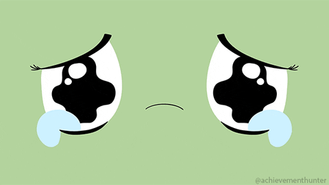 Cute Sad Eyes Tears GIF | GIFDB.com