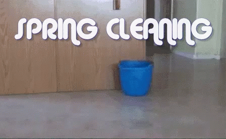 Cute Spring Cleaning Dog Meme GIF | GIFDB.com