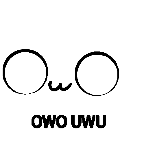 Cute Uwu Owo Blinking GIF | GIFDB.com