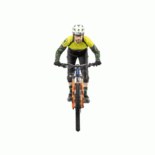 Cyclist Complete Bicycle Gear GIF | GIFDB.com