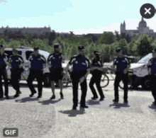 Dancing Police Men Squad GIF | GIFDB.com