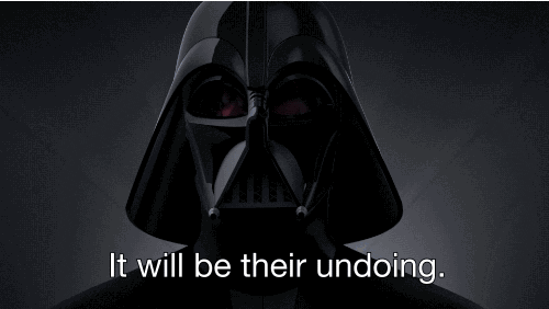Darth Vader Noooo Undoing Speech GIF | GIFDB.com