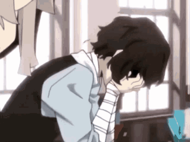 Dazai Anime Crying GIF | GIFDB.com