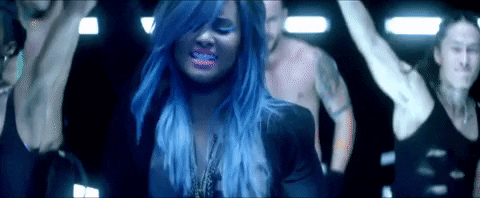 Demi Lovato Rave Dancing GIF | GIFDB.com