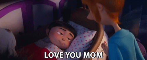 Despicable Me Agnes Gru Love You Mom GIF | GIFDB.com