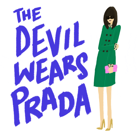 Devil Wears Prada Cartoon GIF | GIFDB.com