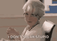 Devil Wears Prada Meryl Streep I Dont Speak Stupid