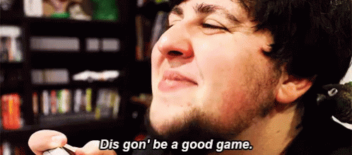 Dis Gon Be Good Game Jontron Making Face GIF | GIFDB.com
