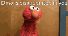 Disappointed Elmo Sesame Street GIF | GIFDB.com