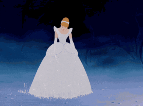 Disney Princess Cinderella Amazed GIF | GIFDB.com