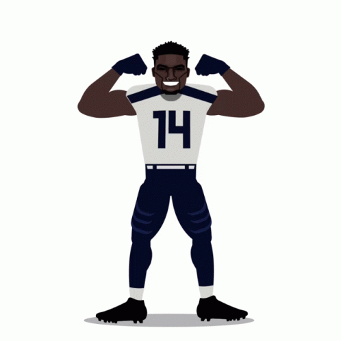 Dk Metcalf Muscle Flexing GIF | GIFDB.com