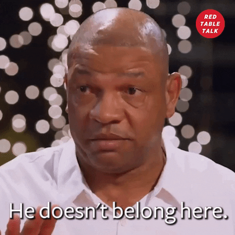 Doc Rivers He Doesn't Belong Here GIF | GIFDB.com