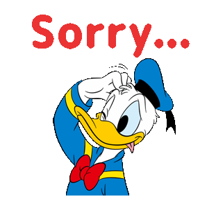 Donald Duck Disney Sorry Scratch Head GIF | GIFDB.com