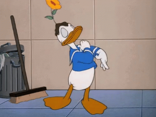 Donald Duck Fix Ribbon Tie And Bow GIF | GIFDB.com