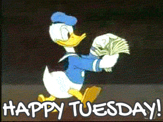 Donald Duck Happy Tuesday GIF | GIFDB.com