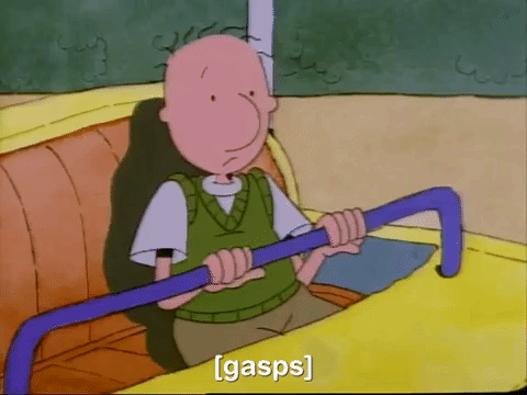Doug Funnie Gasps GIF | GIFDB.com