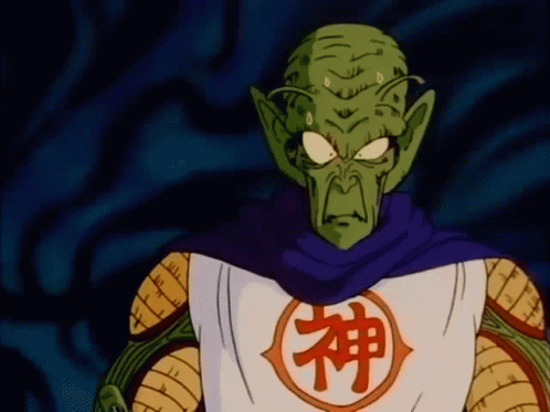 Dragon Ball Z Kami & Launch GIF | GIFDB.com