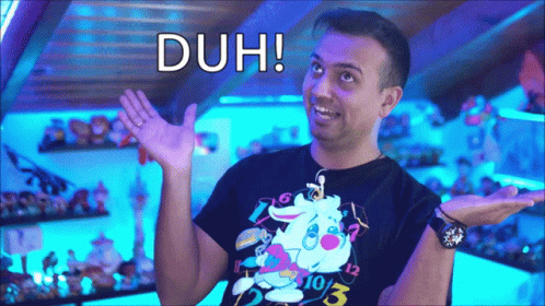 Duh Shrugging Shoulder GIF | GIFDB.com