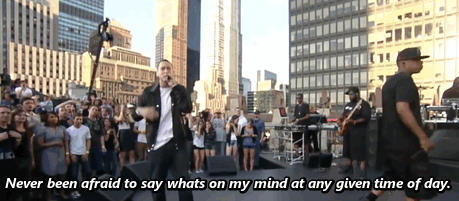 Eminem Rapping In Public GIF | GIFDB.com