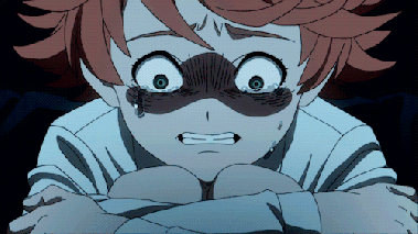 Emma Scared Crying The Promised Neverland GIF | GIFDB.com