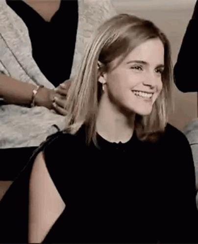 Emma Watson Happily Moving GIF | GIFDB.com