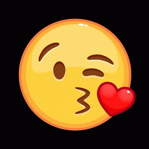 Emoji Sending Kisses GIF | GIFDB.com
