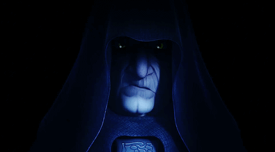 Emperor Palpatine Star Wars Angry Scary Talk GIF | GIFDB.com