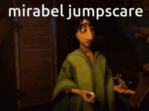 Encanto Mirabel Jumpscare GIF | GIFDB.com