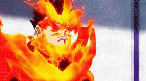 Endeavor Pouting Hero Academia GIF | GIFDB.com