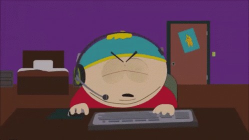 Eric Cartman Gaming Headset Rage GIF | GIFDB.com