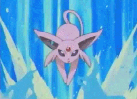 Espeon Using Powerful Magic GIF | GIFDB.com