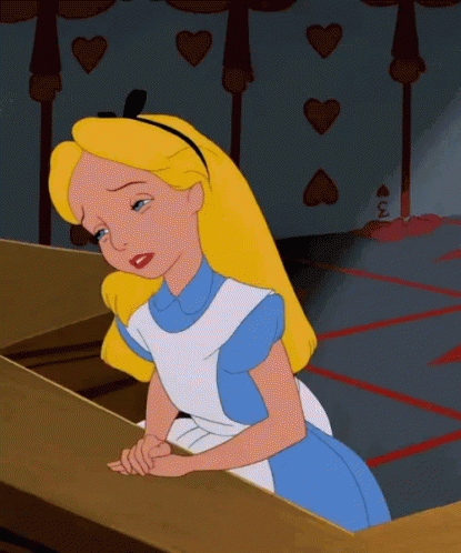 Exasperated Alice In Wonderland GIF | GIFDB.com