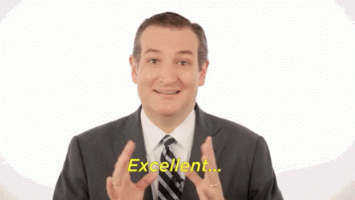 Excellent Reaction Ted Cruz GIF | GIFDB.com