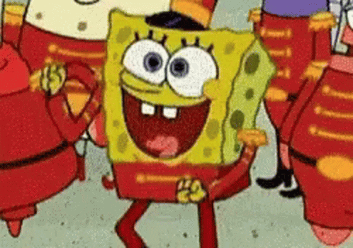 Excited Spongebob Squarepants GIF | GIFDB.com