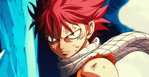 Fairy Tail Mad Natsu GIF | GIFDB.com