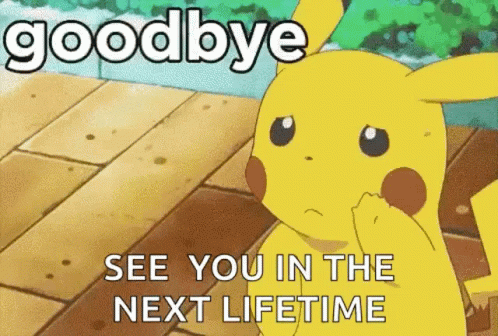 Farewell Goodbye Pikachu Pokemon GIF | GIFDB.com
