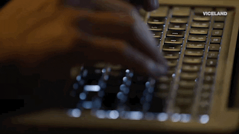Fast Hand Laptop Typing GIF | GIFDB.com