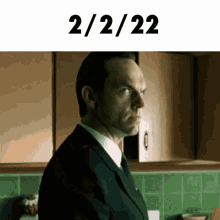 Fictional Character Agent Smith 2 Date And Year GIF | GIFDB.com