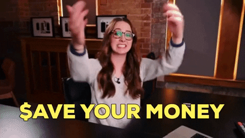 Finance Save Money Sara Dietschy GIF | GIFDB.com