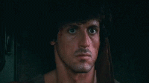 First Kill John Rambo Looking Around Driving GIF | GIFDB.com