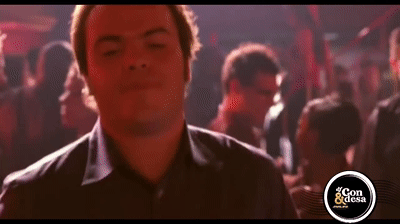Friday Dance Jack Black Shoulder Shaking GIF | GIFDB.com