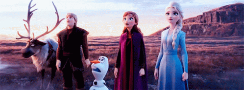 Frozen Characters In Awe GIF | GIFDB.com