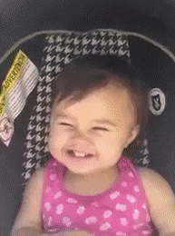 Funny Baby Smile Eye-roll Facial Reactions GIF | GIFDB.com