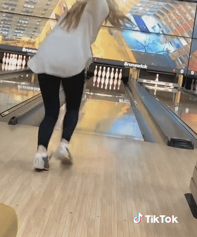 Funny Bowling Ball Fail Slide Fall GIF | GIFDB.com