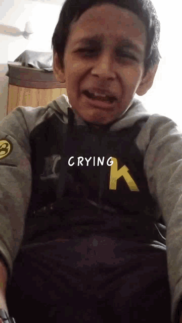 Funny Crying Kid Boy Selfie Video GIF | GIFDB.com
