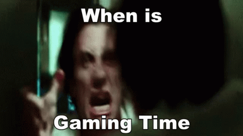 Funny When Is Gaming Time GIF | GIFDB.com
